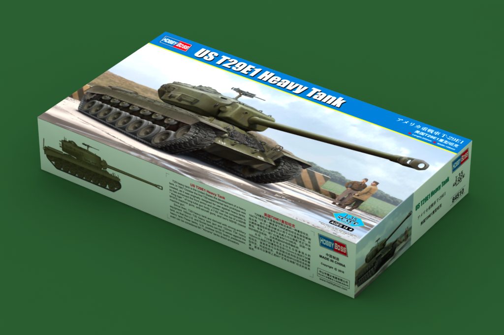 美国T29E1重型坦克 84510-1/35系列-HobbyBoss模型